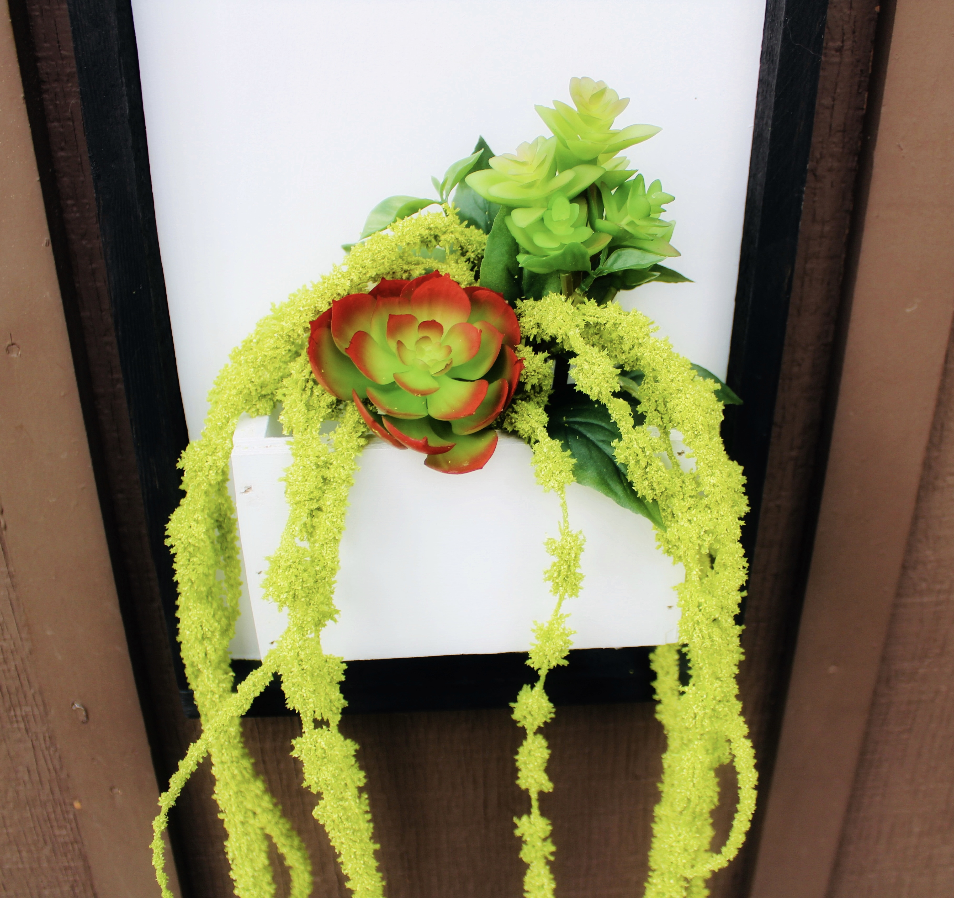 DIY Address Sign with Planter Box – Home and Holidecor